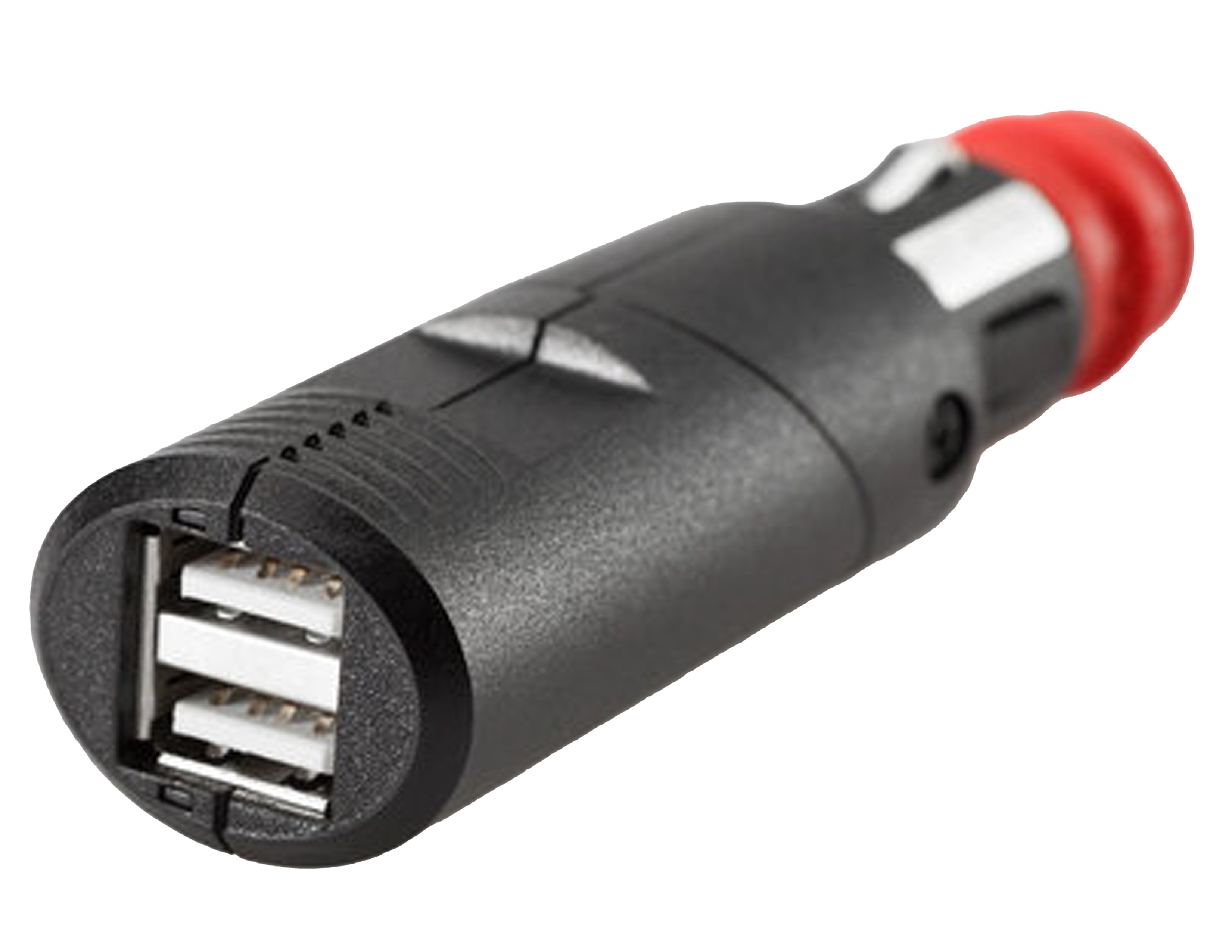 Conector universal con doble puerto USB Carcasa doblegable. 2 x 2.100 ...